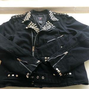 allstate Collection | Jackets & Coats | Allstate Collection Black Biker ...